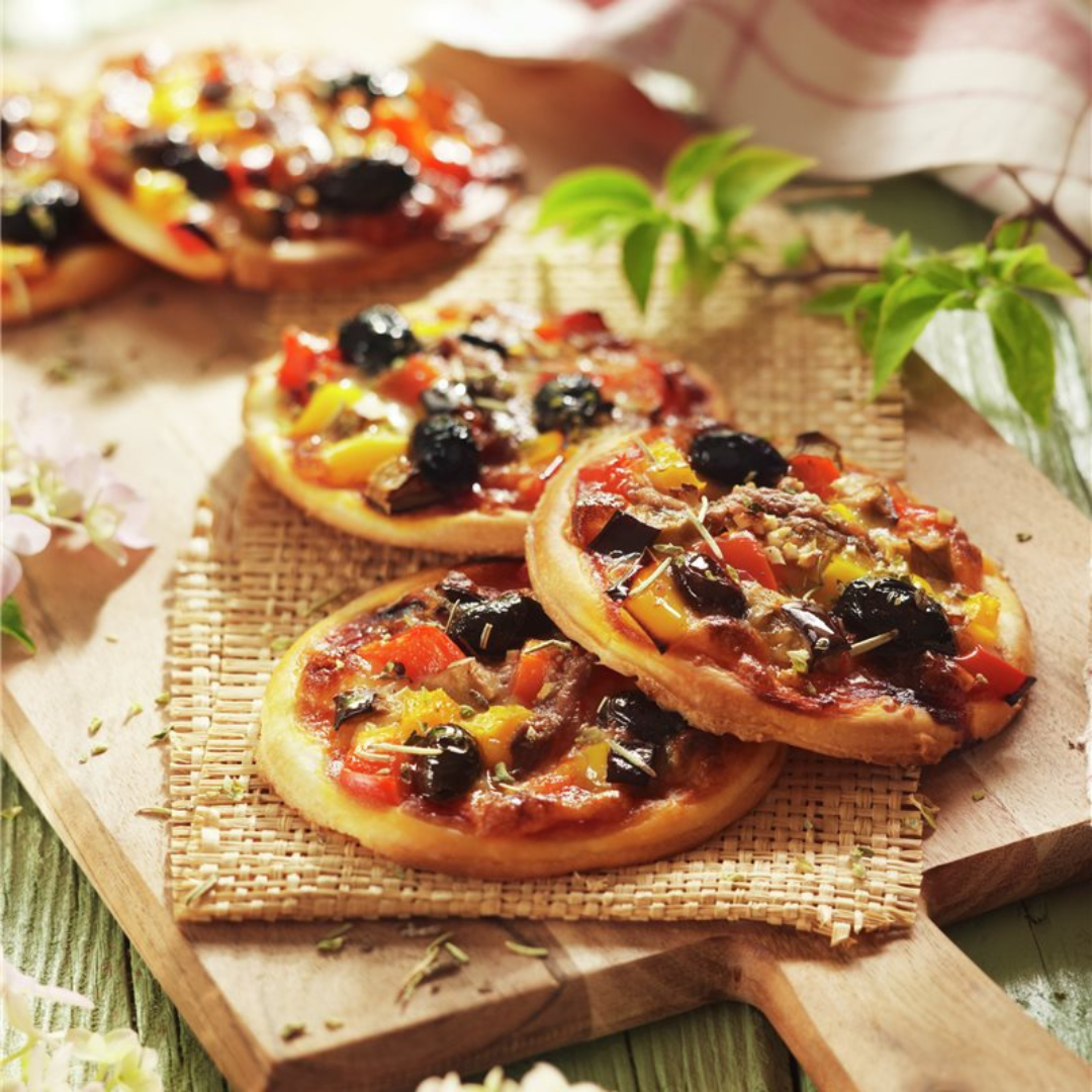 Mini Pizzetas Para Coctel Variedades - Entre parrilleros
